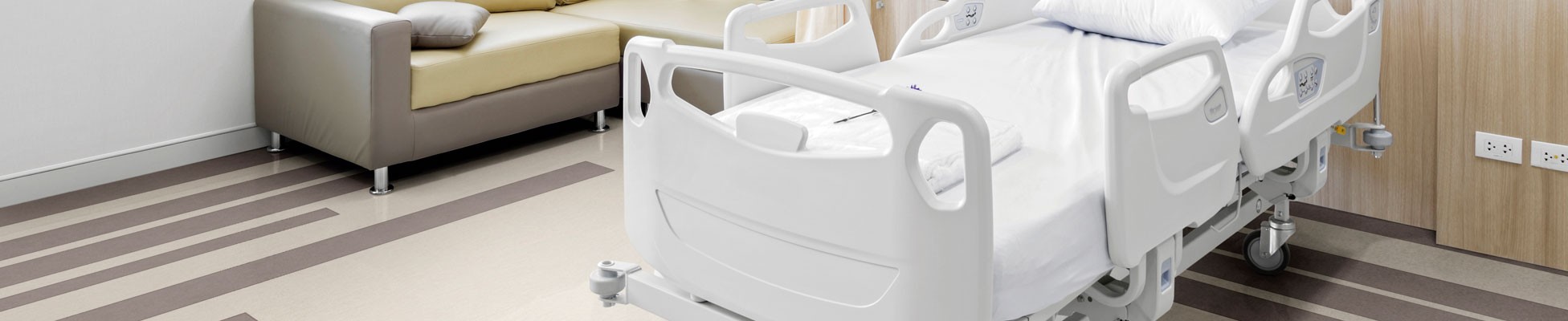 Conheça nossos pisos hospitalares e quartos de hospital